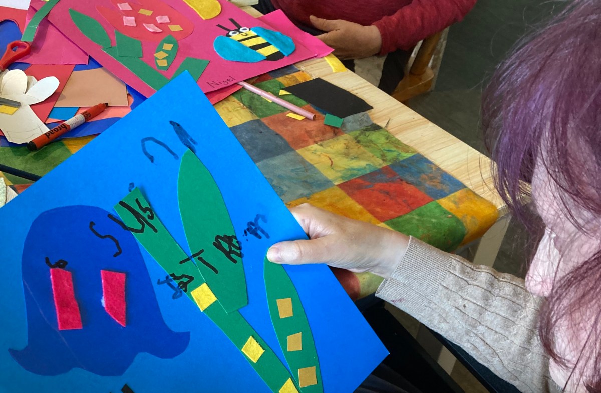 Sensory pictures for spring – Small World Stories